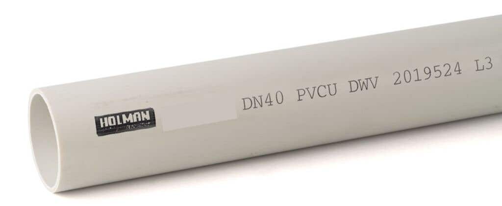 Holman Pressure Pipe Class 12 20mm x 1m