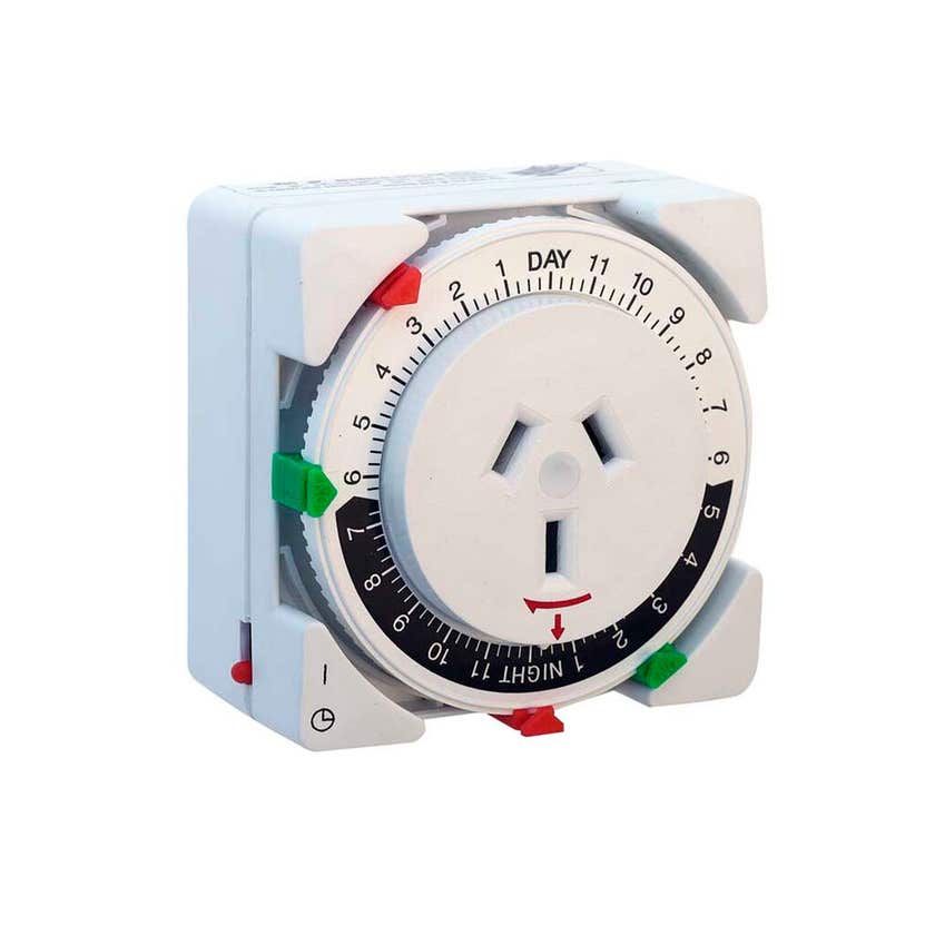 Hpm 24 Hour Analogue Easy Set Security Timer Mitre 10
