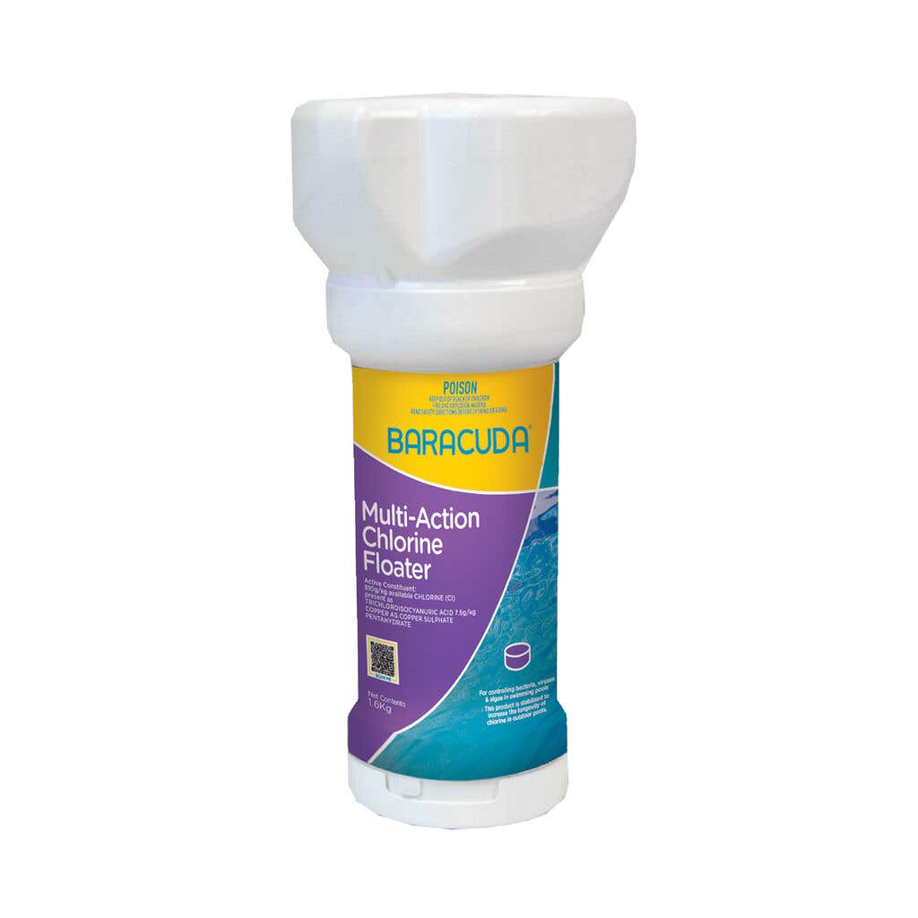 Baracuda Sanitiser Multi-Action Chlorine Floater 1.6kg by Baracuda at